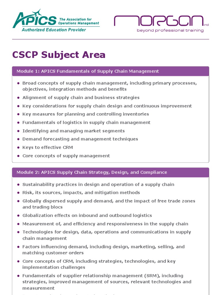 2013 CSCP PDF | PDF | Business