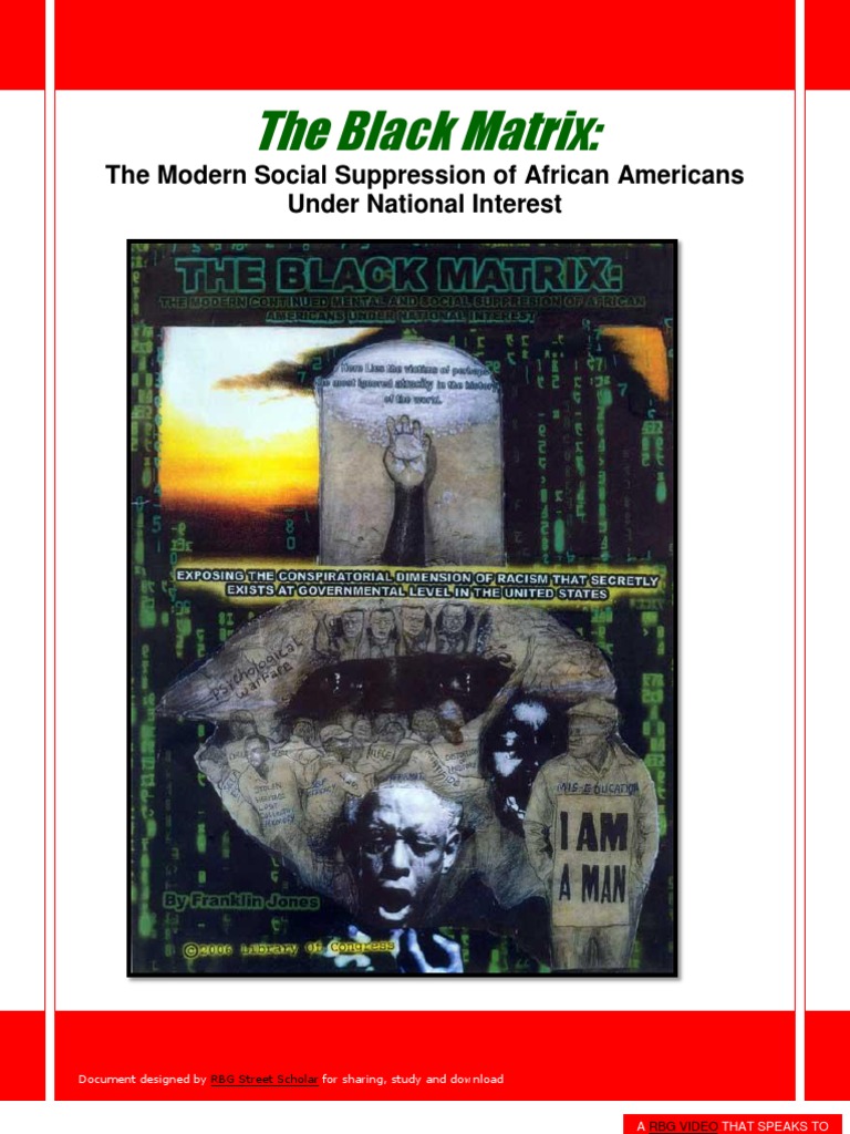 The Black Matrix | PDF | Racism | Discrimination & Race Relations