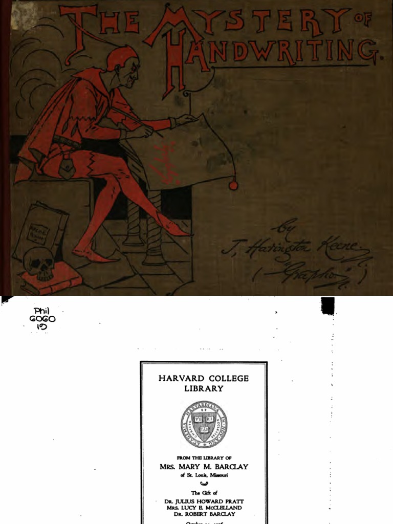 1896 - The Mystery of Handwriting | PDF