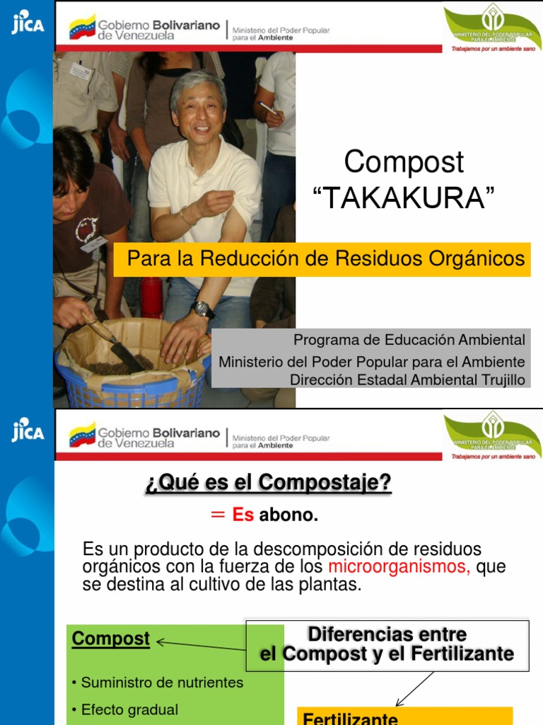 TAKAKURA DEA Trujillo Docentes | PDF | Compost | Fertilizante