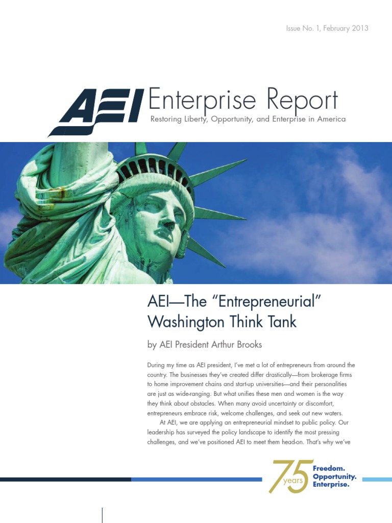 AEI Enterprise Report, February 2013 | PDF | American Enterprise ...