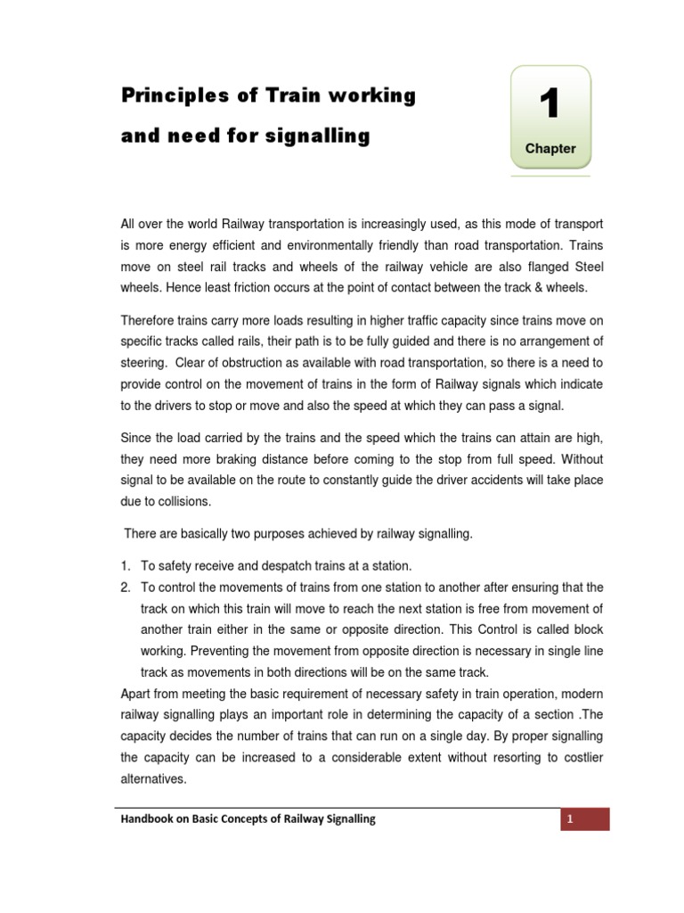 Basic Concepts of Railway Signalling | PDF | Relay | Track (Rail Transport)