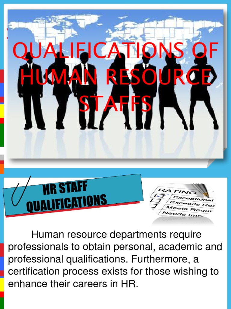 HR Staff Qualifications Overview | PDF