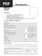 Firearm Licence Application Guide | PDF | Security Guard | License