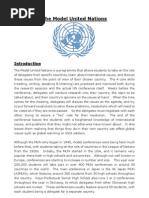 Model UN Country Profile Guide | PDF | United Nations | International ...