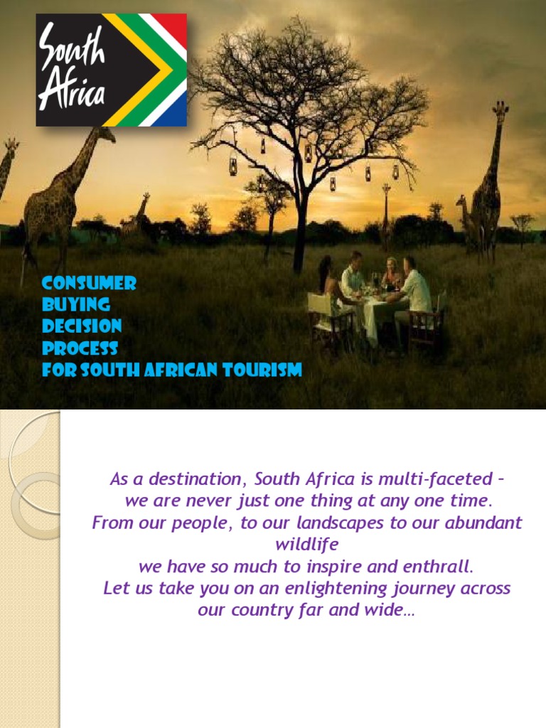 South Africa Tourism PPT 1 | PDF | Tourism | Advertising