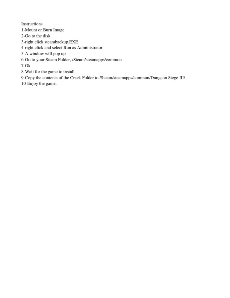Dungeon Siege III Installation Guide | PDF | System Software | Personal ...
