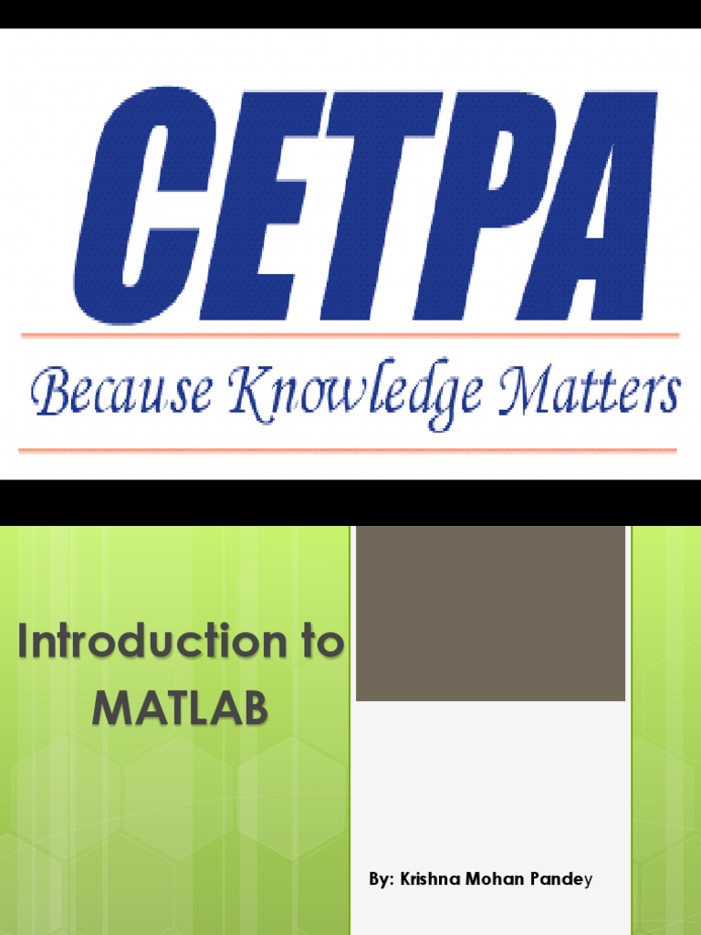 Summer Training in Matlab | Download Free PDF | Matlab | Graphical User ... Summer Training in Matlab | Download Free PDF | Matlab | Graphical User ...