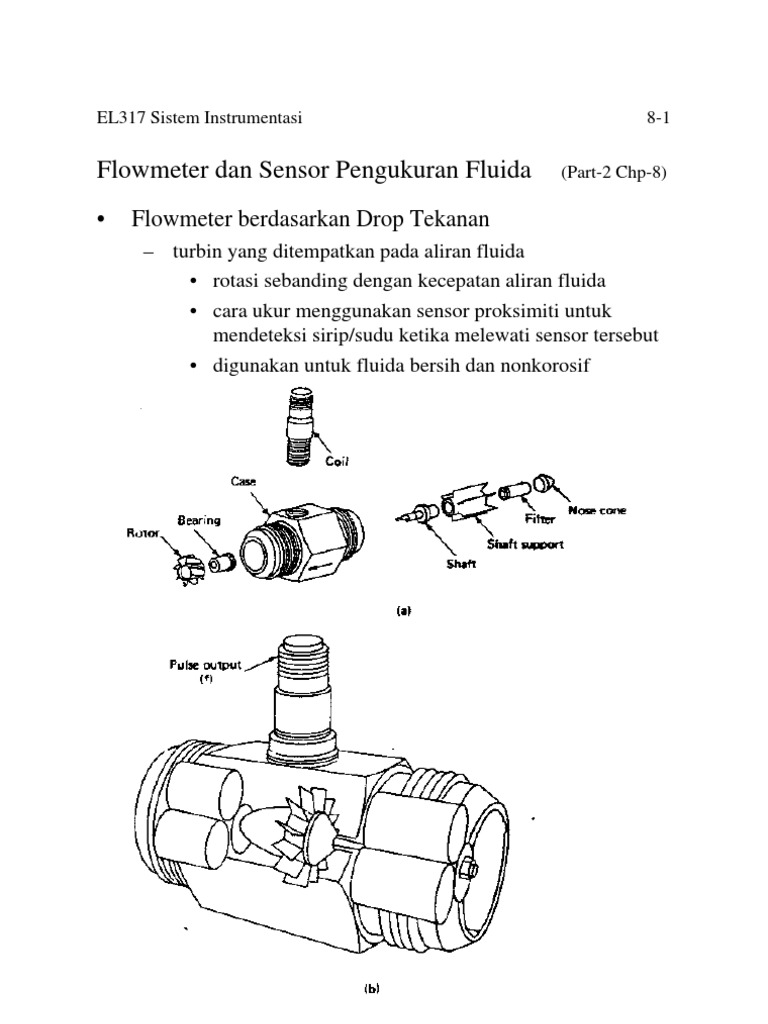 Sensor Aliran | PDF | Teknologi & Rekayasa