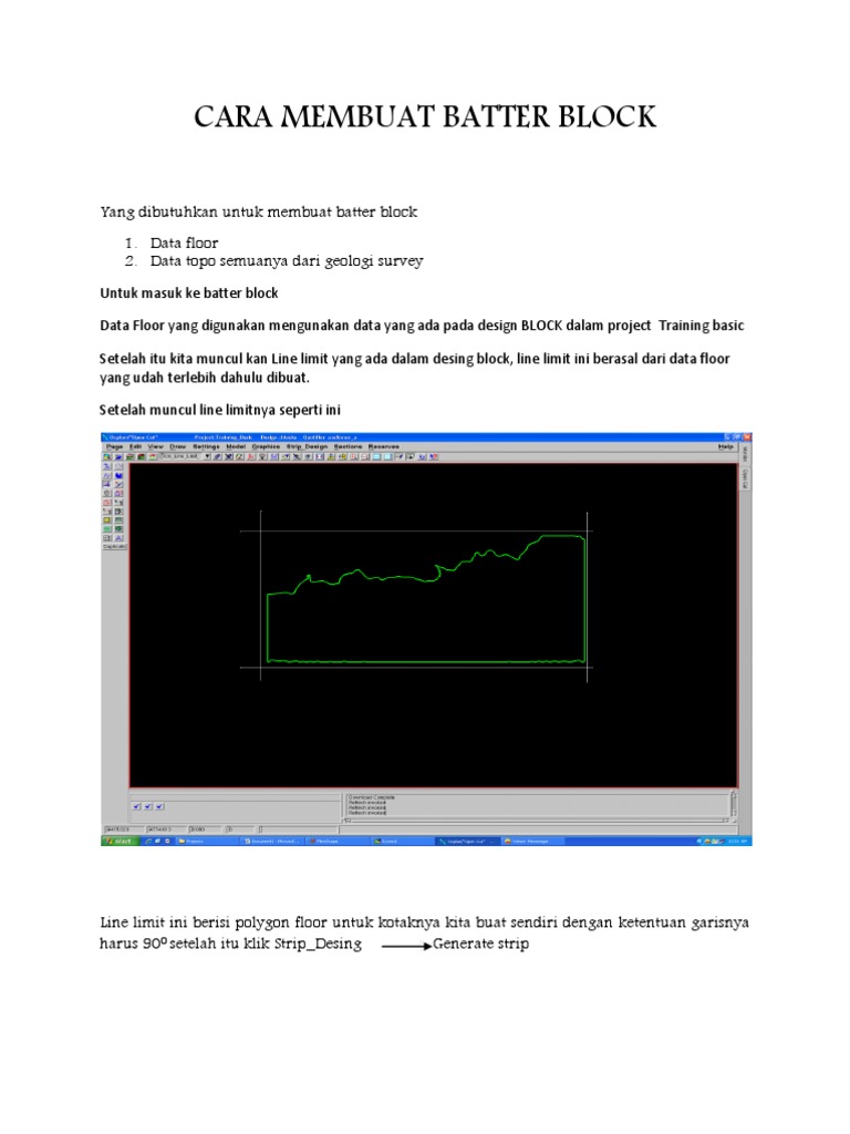 Cara Membuat Batter Block | PDF | Olahraga & Rekreasi | Metode & Bahan Ajar