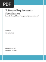 SRS Template Based On IEEE | PDF | Specification (Technical Standard) | Graphical User Interfaces