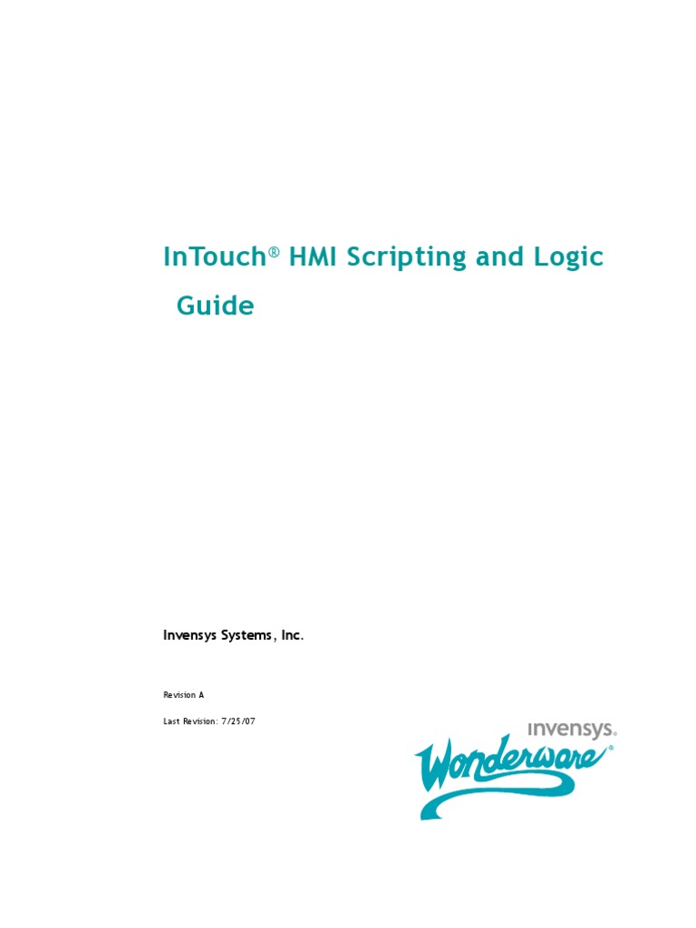 Scripts in HMI | PDF