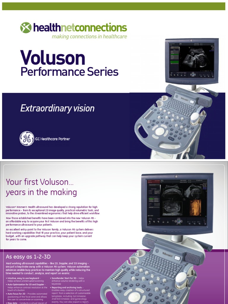Voluson_P8_Brochure.pdf | Medical Ultrasound | Medical Imaging