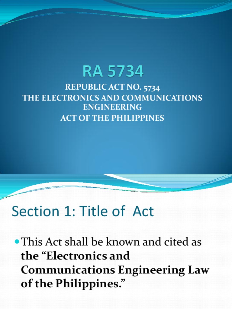 Ra 5734 | PDF | Engineer | Test (Assessment)
