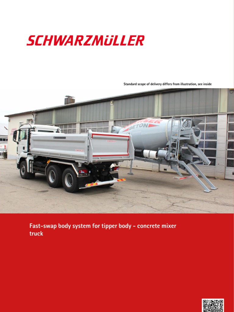 Fast-Swap Body System For Tipper Body - Concrete Mixer Truck | PDF ...