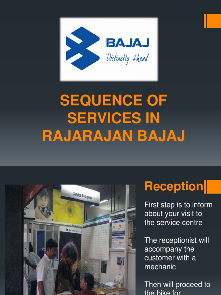 10 Sequence of Services in Rajarajan Bajaj | PDF | Vehicles ...