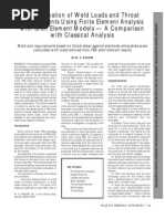Sample FEA Report | PDF | Stress (Mechanics) | Stress–Strain Analysis