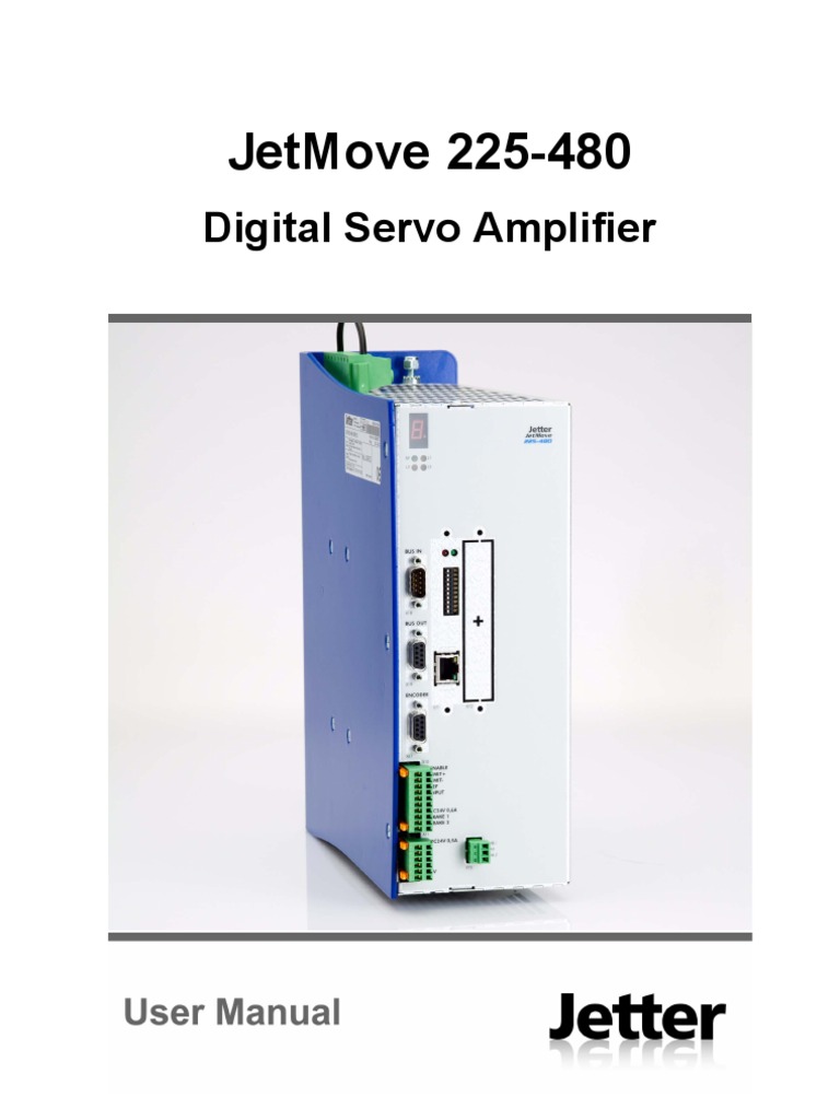 Jetmove 225-480 Ba 200 Manual | PDF | Electrical Connector | Power Supply