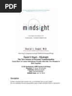 Dan Siegel-Wheel of Awareness Guided Meditation | PDF | Awareness | Mind