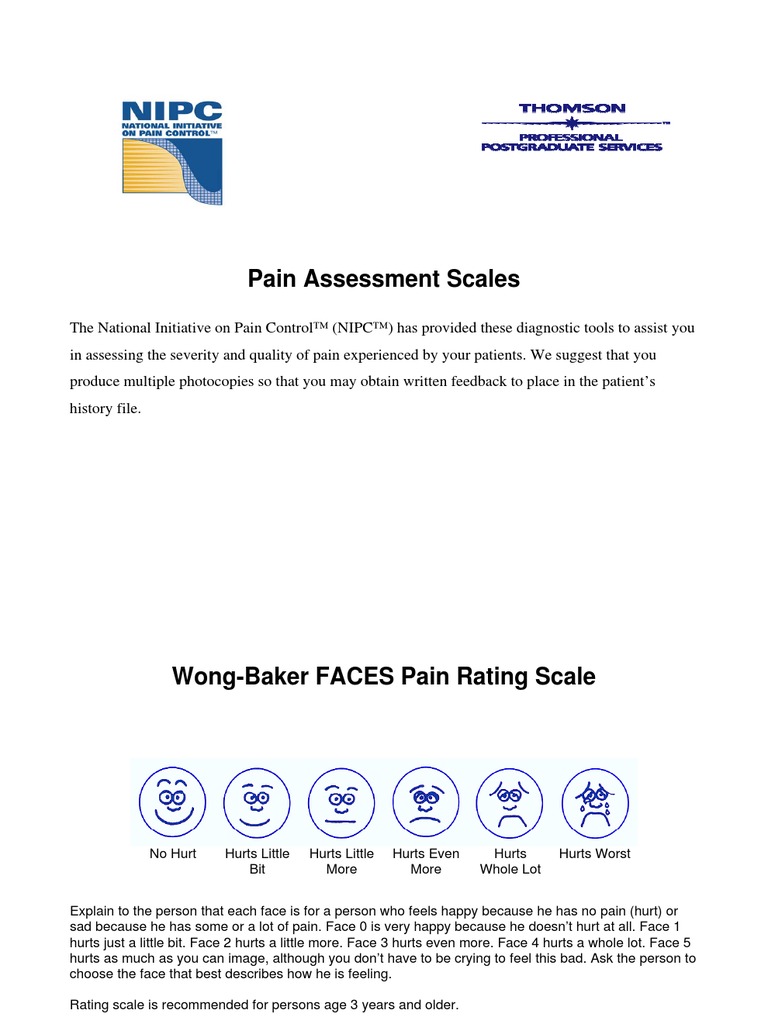 Pain Assessment Scales | PDF