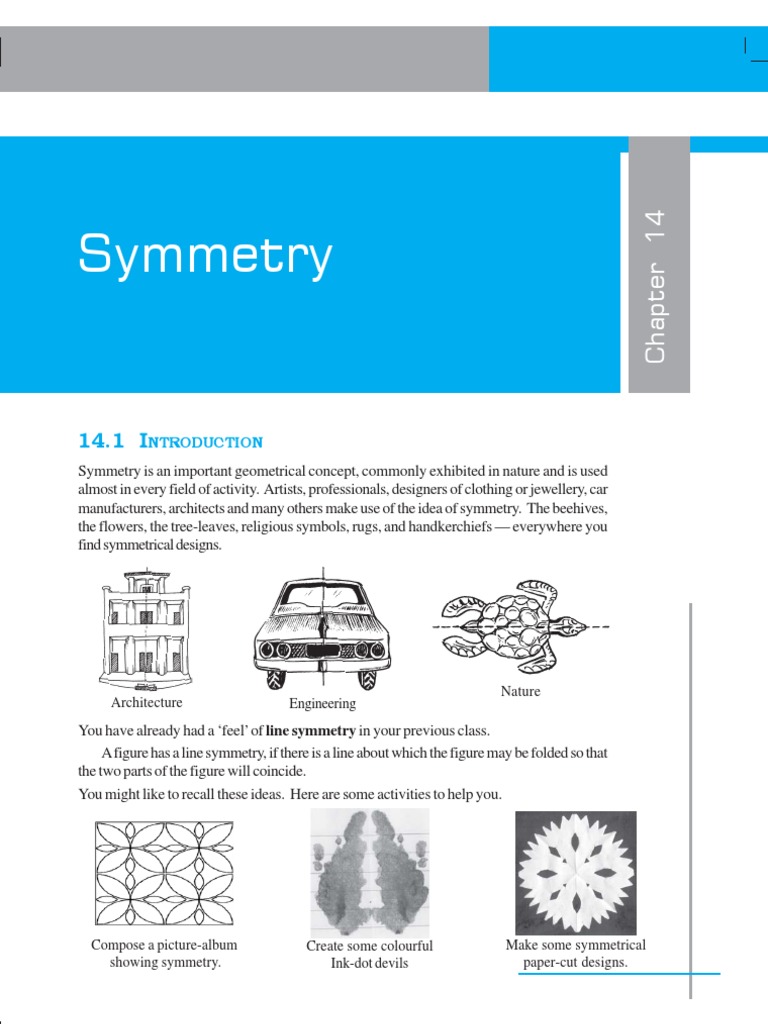 Chapter 14 | Download Free PDF | Symmetry | Rectangle