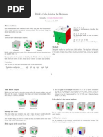 Minimum Formula For 3X3X3 Rubik Cube Solution Part 2 - Last Layer Permutation | PDF | Puzzles ...