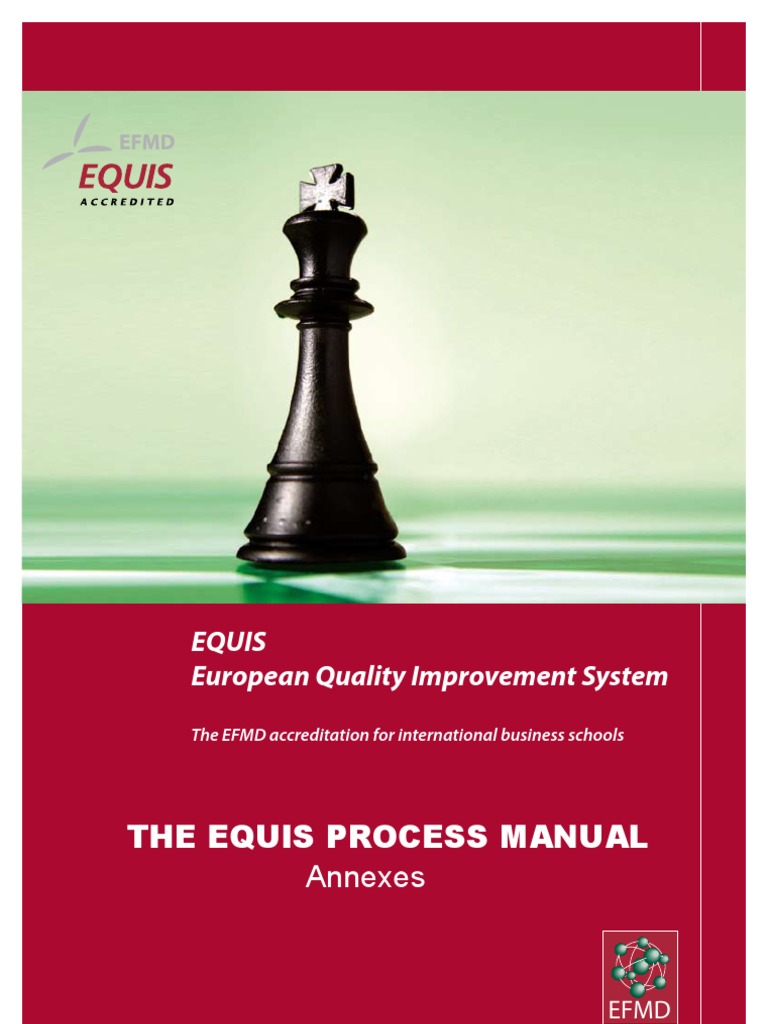 Equis Process Manual Annexes Jan 2012 Final | PDF | Governance | Master ...