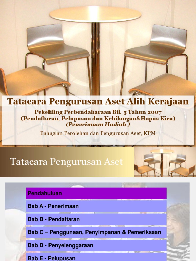 Bengkel Pekeliling Perbendaharaan (Tatacara Pengurusan Aset Alih Kerajaan) 2 | PDF