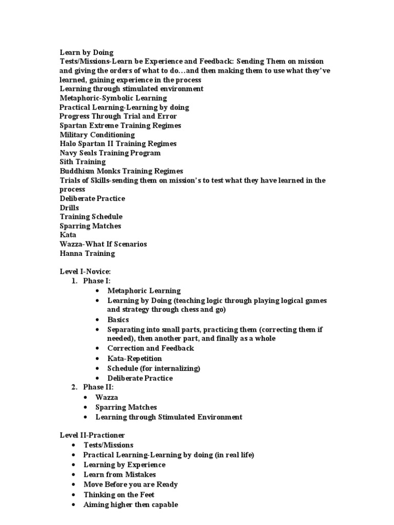 Deliberate Practice | Goal | Essays