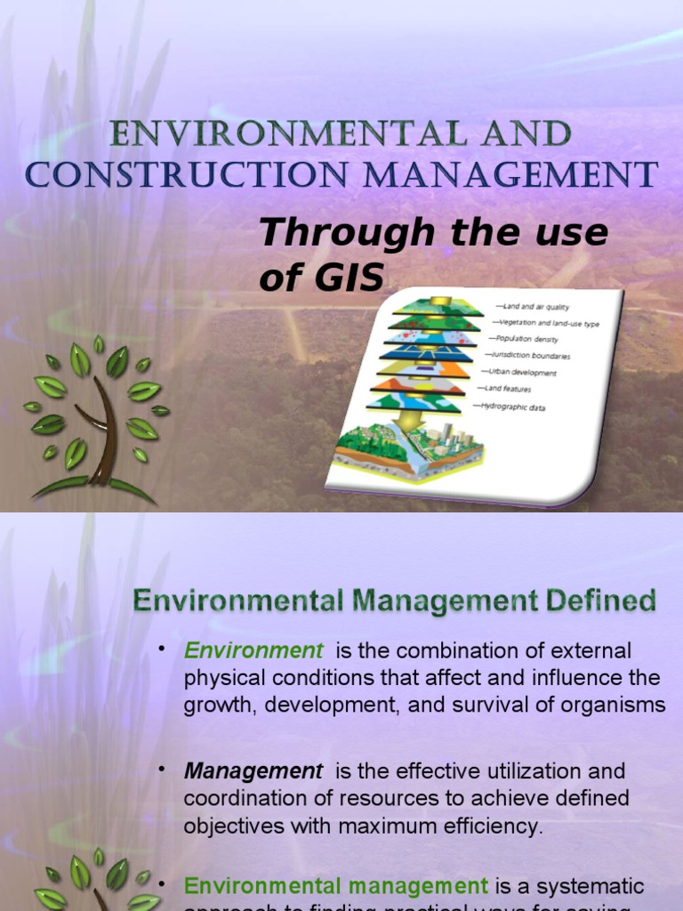 Environmental Management | PDF | Landslide | Geographic Information System