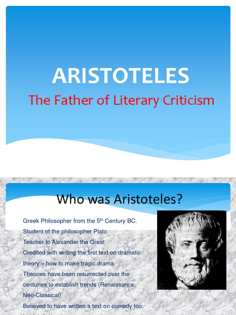 Aristotle - Poetics | PDF | Tragedy | Genre
