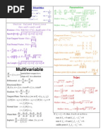 Microsoft Word - Calculus 2 Formula Cheat Sheet | PDF | Trigonometric ...