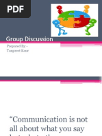 Group Discussion Evaluation Sheet YUVA | PDF | Body Language ...