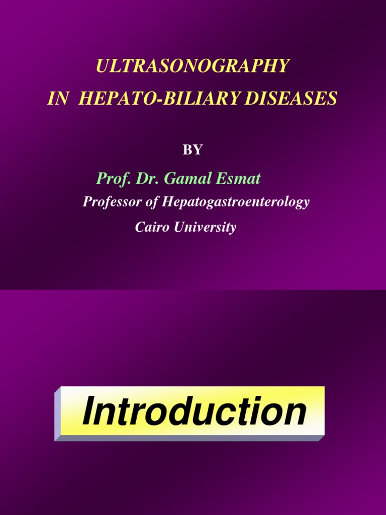 Abdominal US in Hepatobiliary Diseases | PDF | Liver | Gallbladder