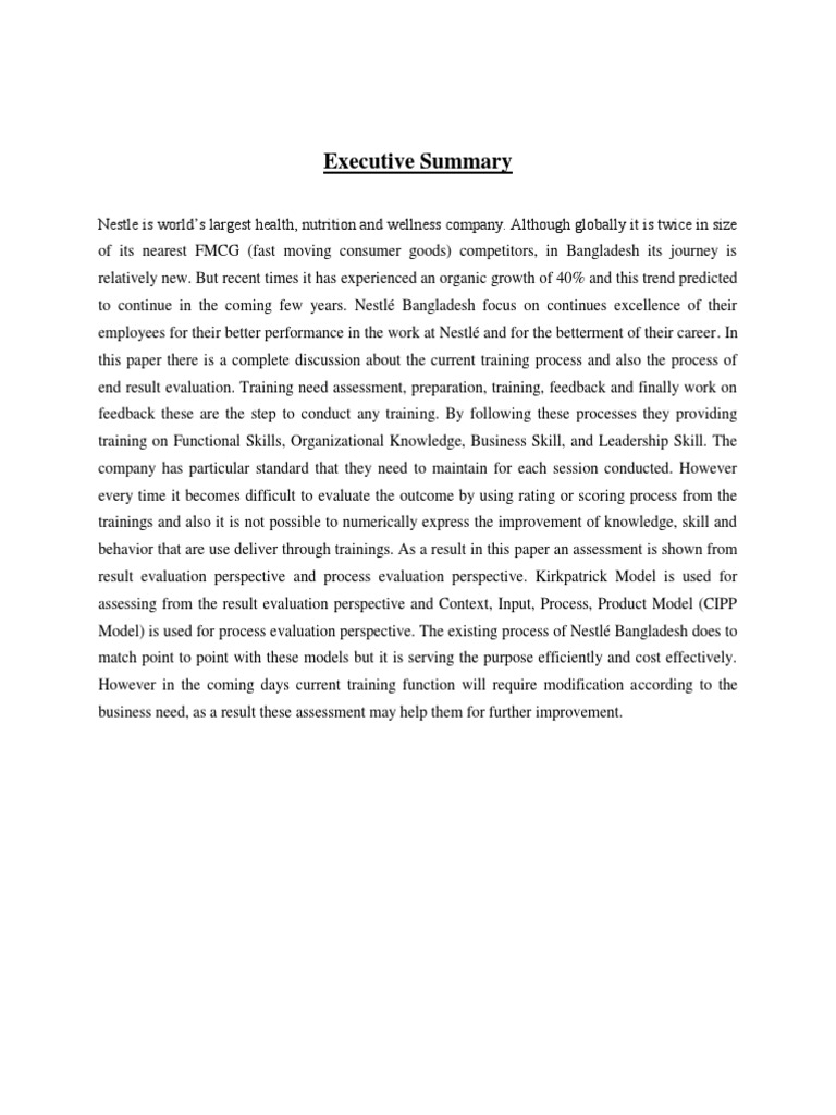 Assignment | PDF | Competence (Human Resources) | Needs Assessment
