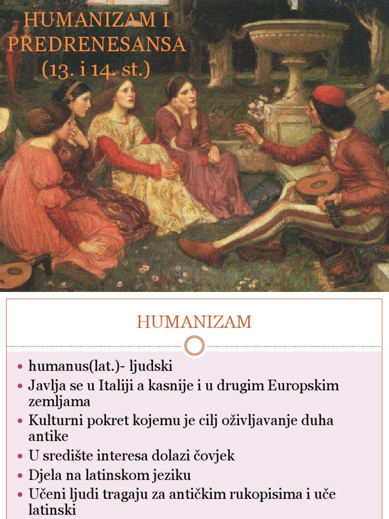 Europski Humanizam I Predrenesansa | PDF