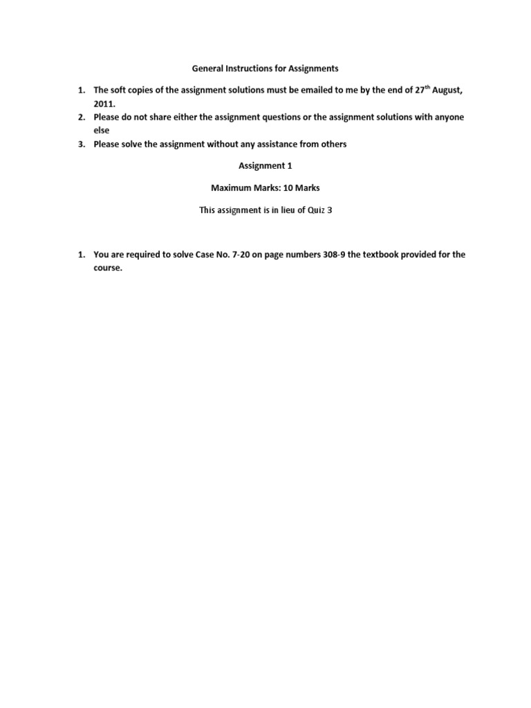 This Assignment Is in Lieu of Quiz 3 | PDF