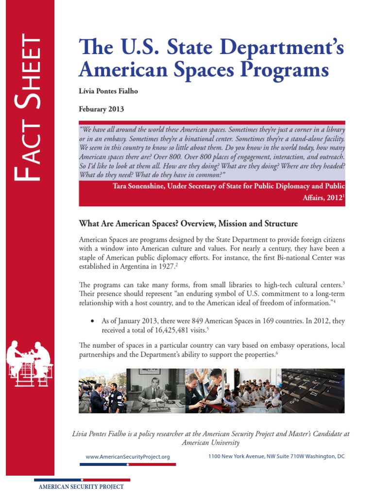 The US State Department's American Spaces Programs | Download Free PDF ...