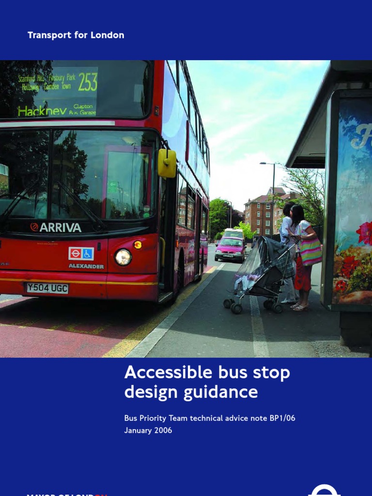 Accessibile Bus Stop Design Guidance | PDF | Bus | Accessibility