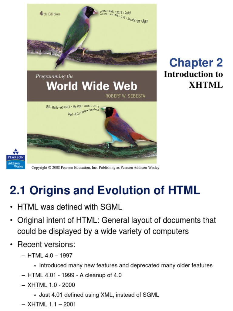 Web Programming | PDF | Html | Html Element Web Programming | PDF | Html | Html Element