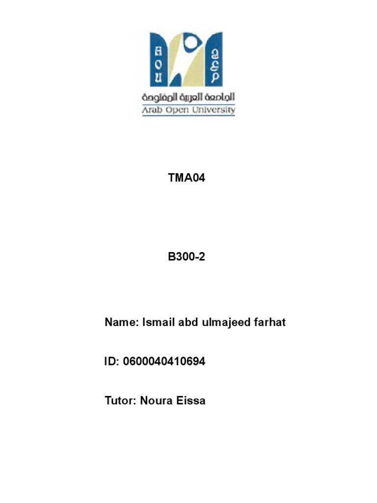 Tma04 B300-2 | PDF | Banks | Economies