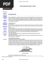 Tank Foundation Design Guidelines | PDF | Foundation (Engineering ...