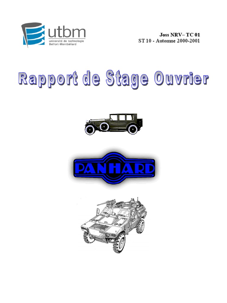 Rapport de Stage Ouvrier | PDF | Soudage | Construction