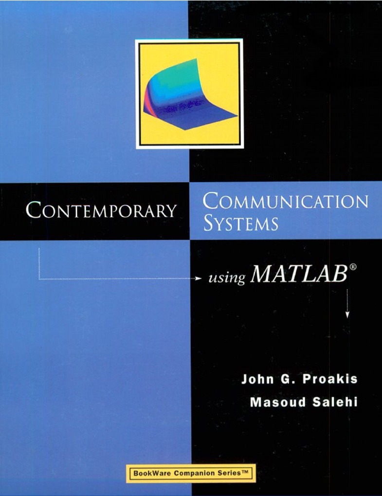Contemporary Communication Systems Using Matlab - Proakis and Salehi ... Contemporary Communication Systems Using Matlab - Proakis and Salehi ...