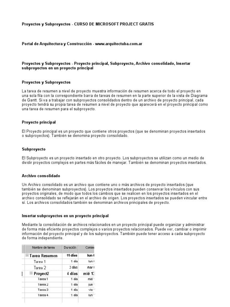 Proyectos y Subproyectos | PDF | Archivo de computadora | Point and Click