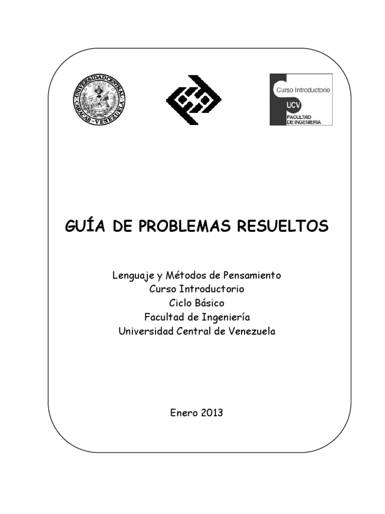 Guía de Problemas Resueltos LMP | PDF | Ingeniería | Triángulo