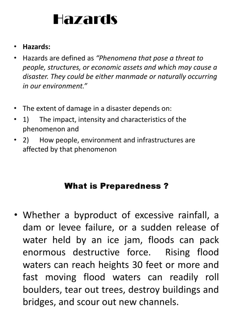 DMC 503 - Disaster Preparedness & Implementation | PDF