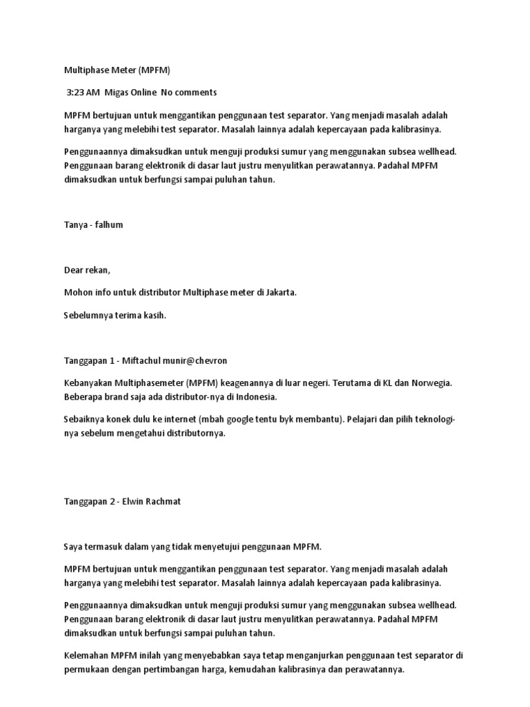 Multiphase Meter | PDF