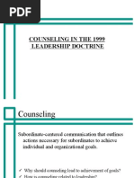 Initial Counseling for Platoon Sergeant | PDF | Non Commissioned ...