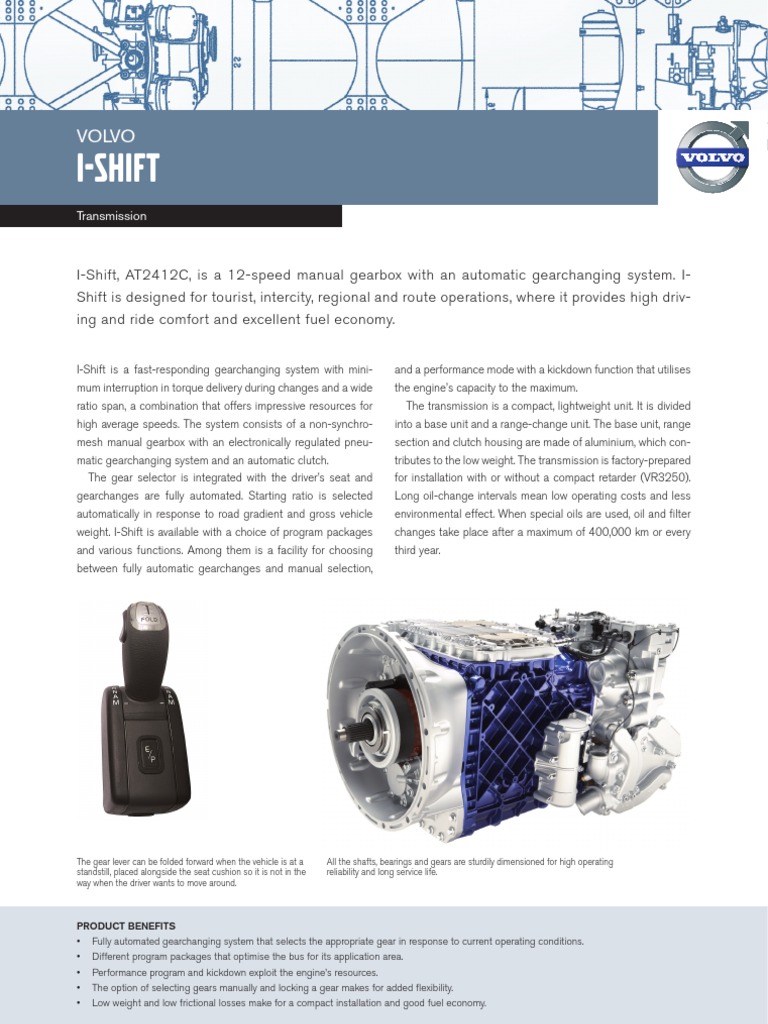 Volvo I Shift | PDF | Manual Transmission | Automatic Transmission